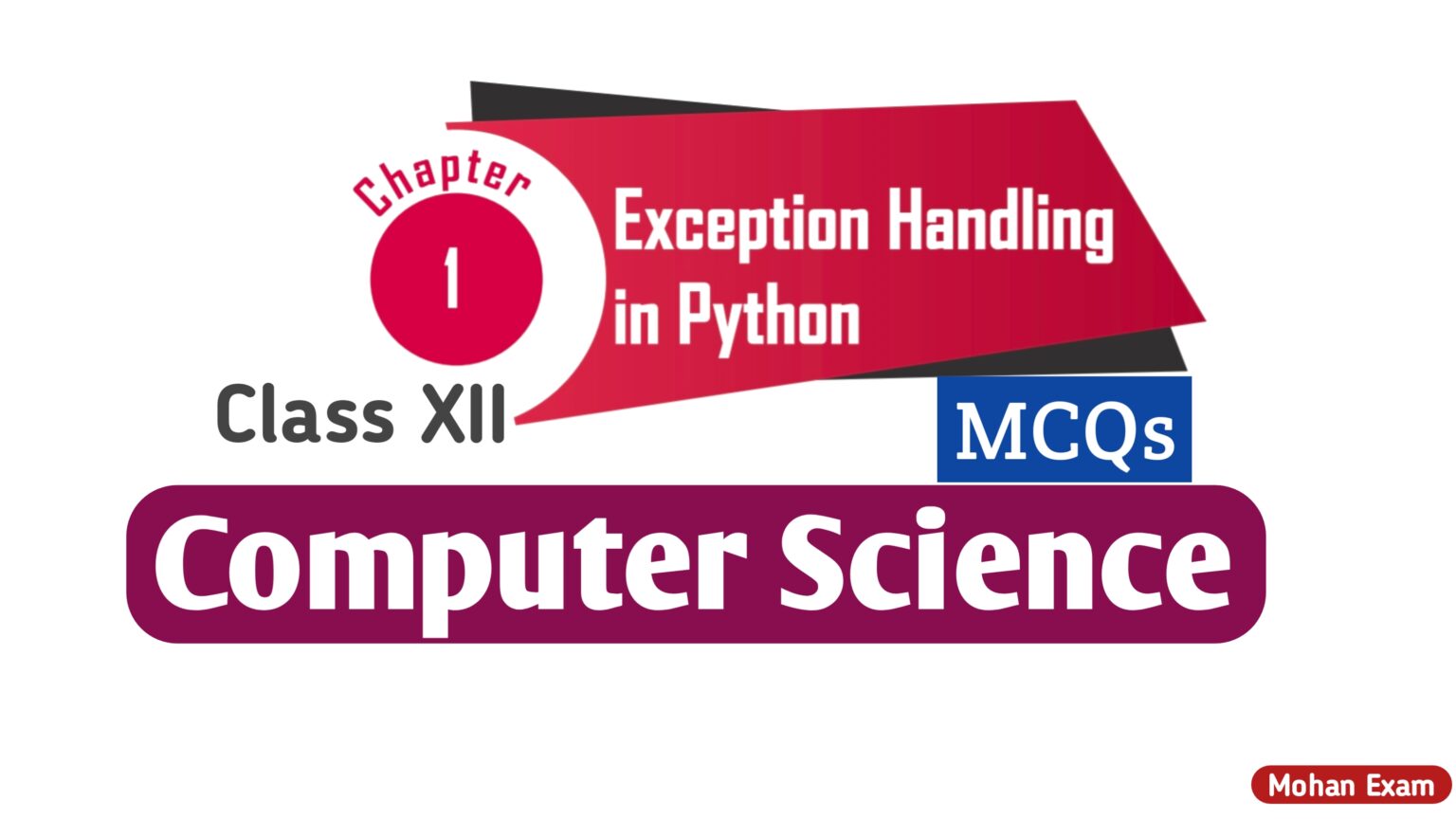 Exception Handling in Python – Class 12 Important MCQs with Answers ...